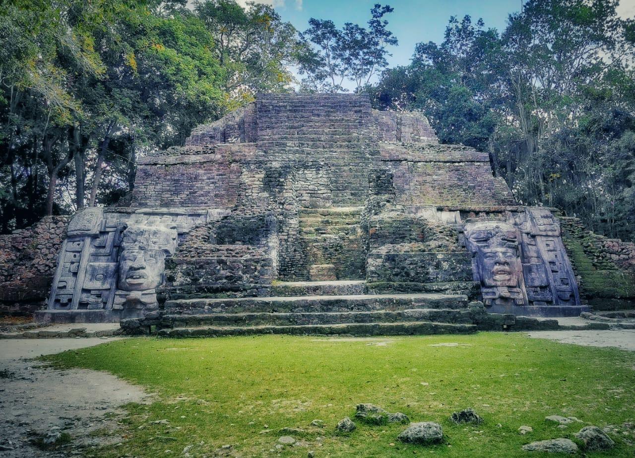 Temple Ruins In Columbia